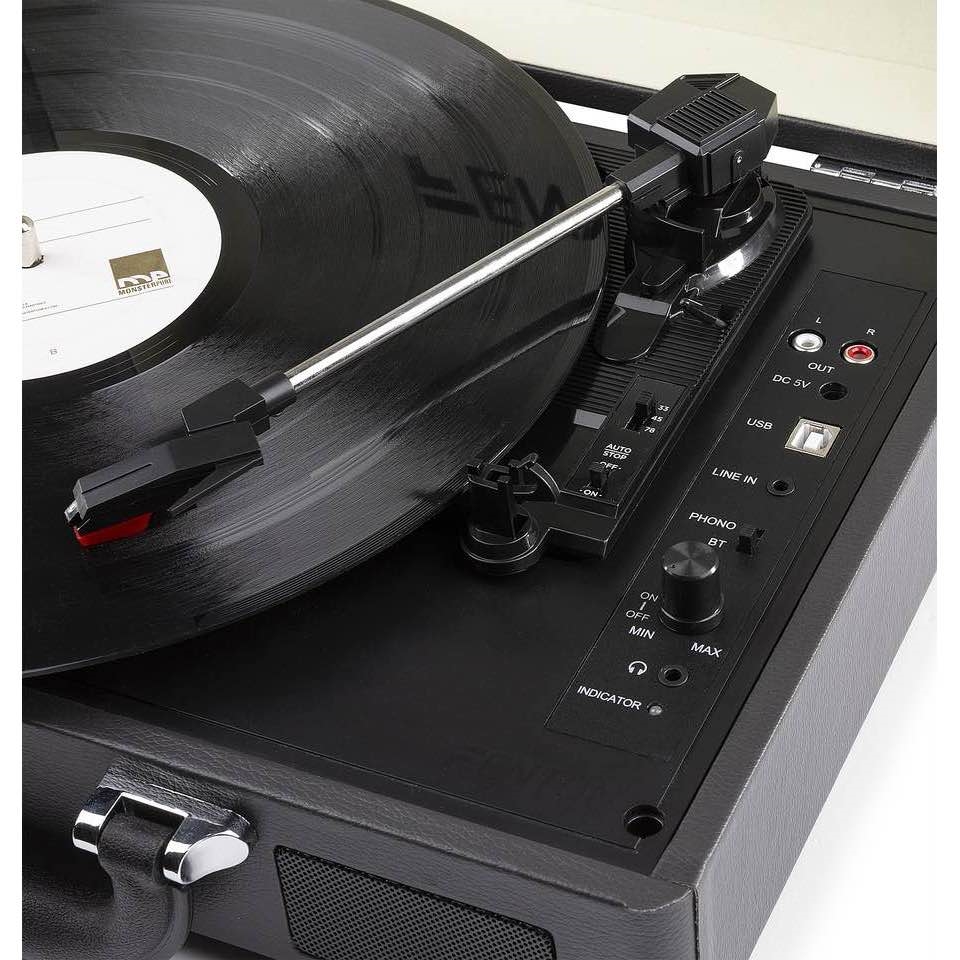 Casa Musicale Varese | FENTON RP115C FONOVALIGIA BT/USB BLACK